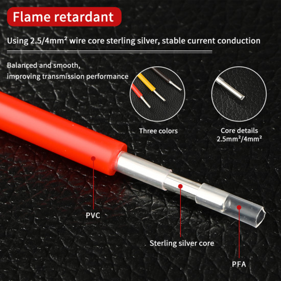 Hifi Machine Inner Line 6N Pure Silver 2.5mm² 4mm² 13Awg or 11Awg DIY ...