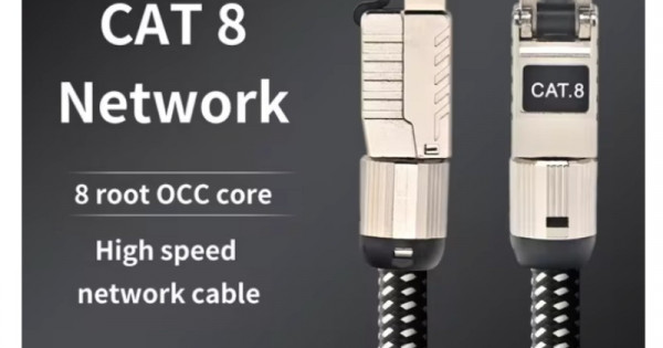 5N OCC Core Cat 8 Network Cable