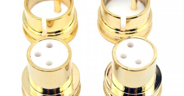 Gold Plated Copper XLR Plug Cover