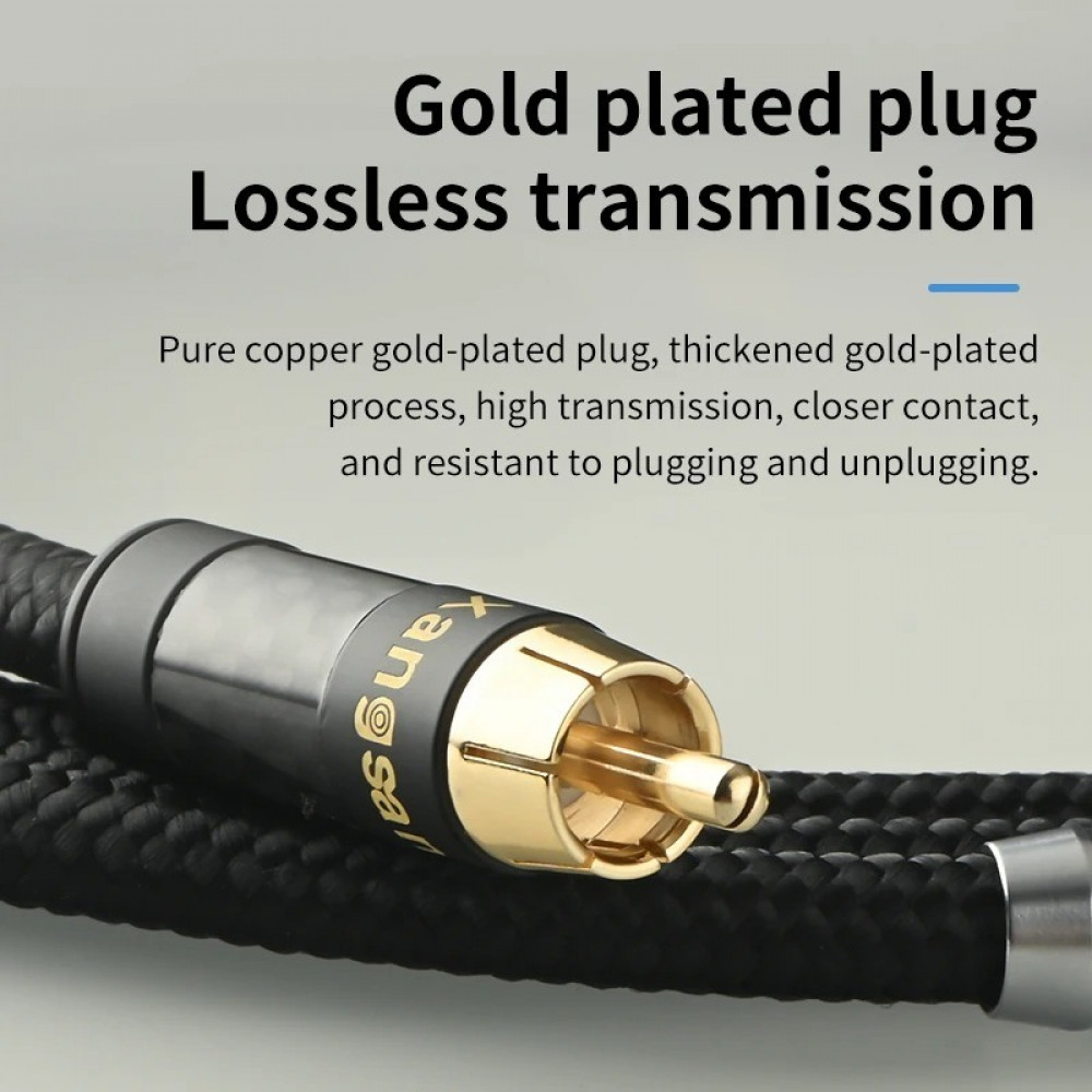 Xangsane 5N OCC RCA Digital Coaxial 75 Ω Audio Cable