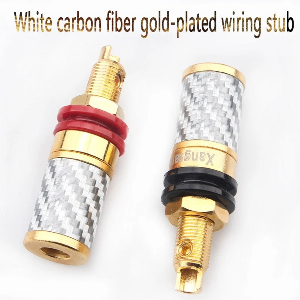 DIY Speaker cable banana female plug Binding Post