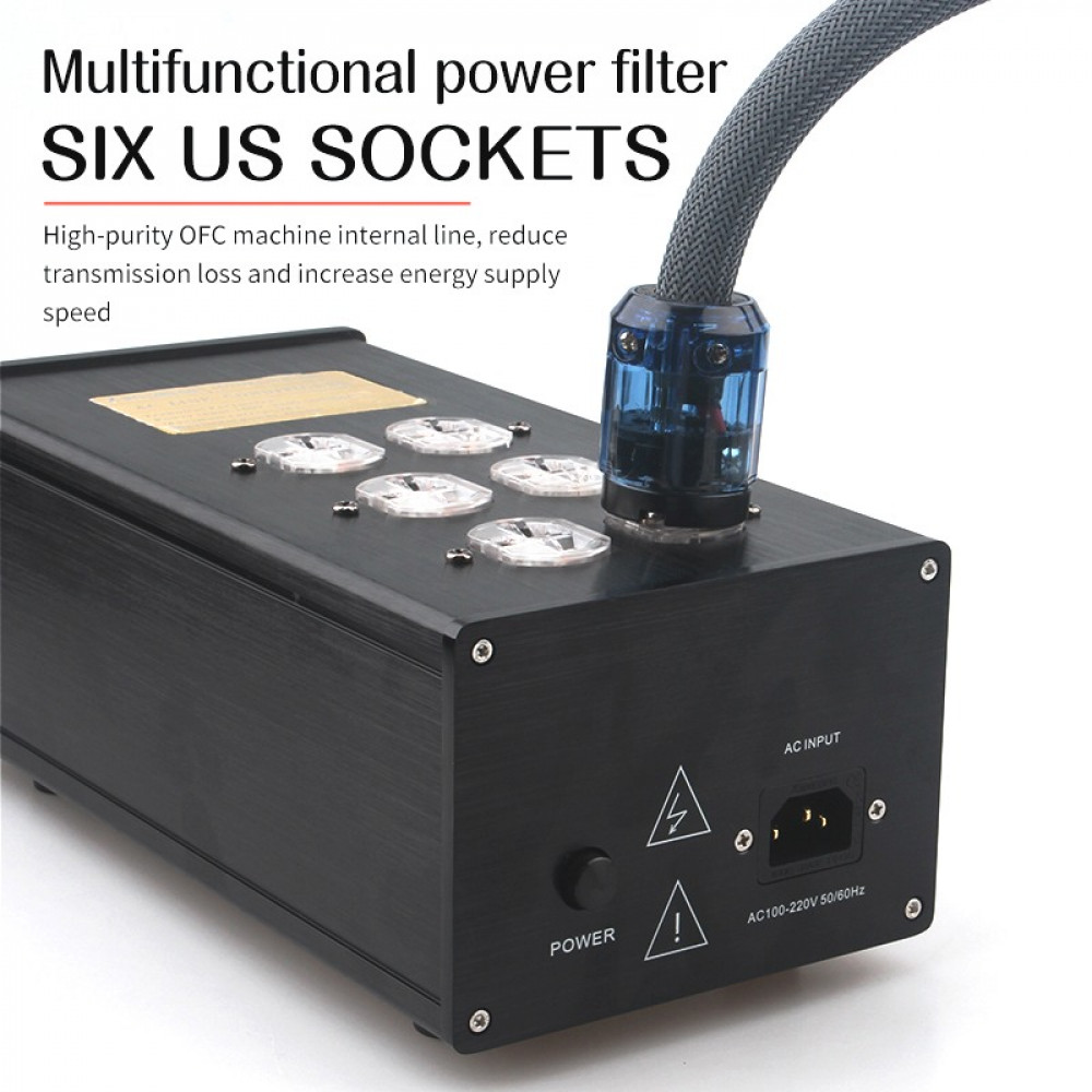 Audio Power Filter US Plug