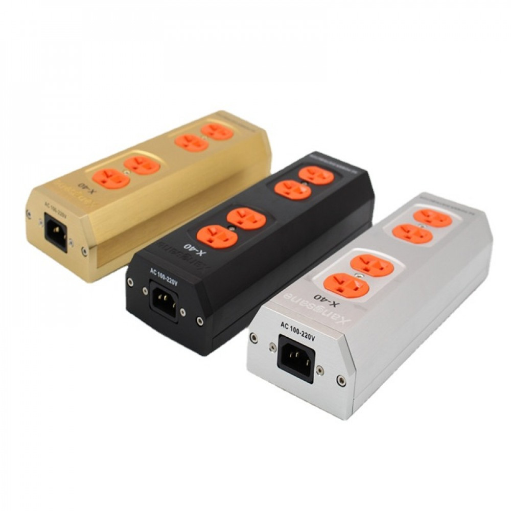 Aluminium Alloy US Plug AC Power Conditioner Power Filter