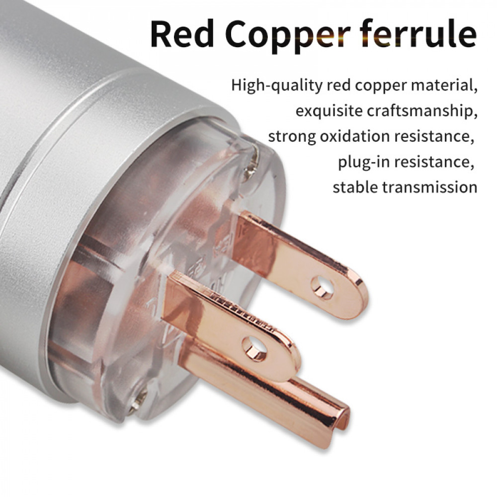 Xangsane 1 set of aluminum alloy shell red copper US insert core ...
