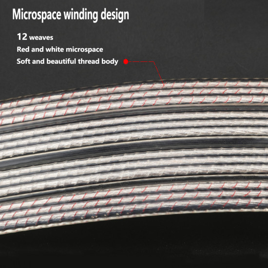 12 Core High-fidelity HiFi Micro Space Cable Double Shielded OCC Silver ...