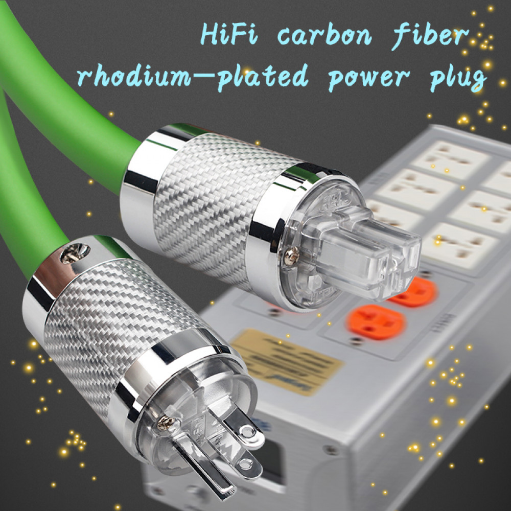 Xangsane 7N OCC silver plated P-6008Ag high fidelity IEC audio power ...