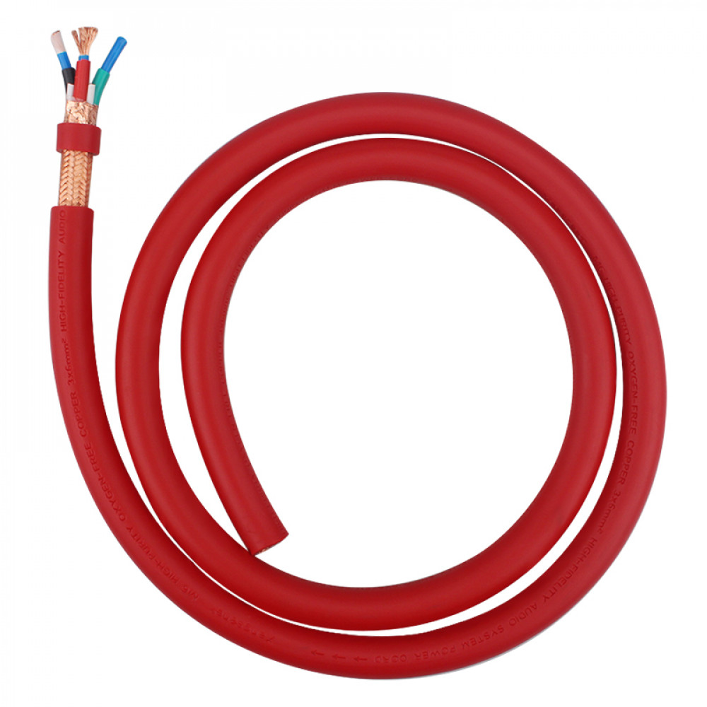 M6 HIFI 4N Oxygen-Free Copper (OFC) Audio Bulk cable Power Cable ...