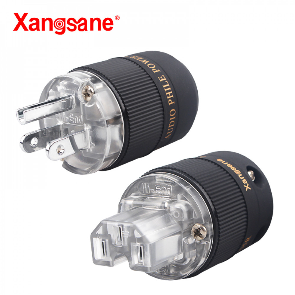 Xangsane P-05R fever grade hifi transparent US rhodium-plated power ...
