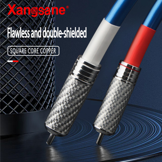 Xangsane SP-8001Cu square core OCC copper wire audio signal cable ...