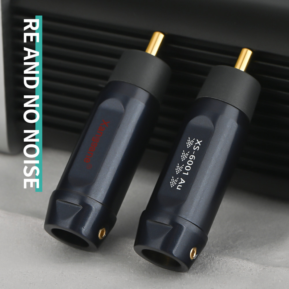 Xangsane XS-6001Au 4pcs 8pcs pure copper gold-plated RCA audio hifi ...