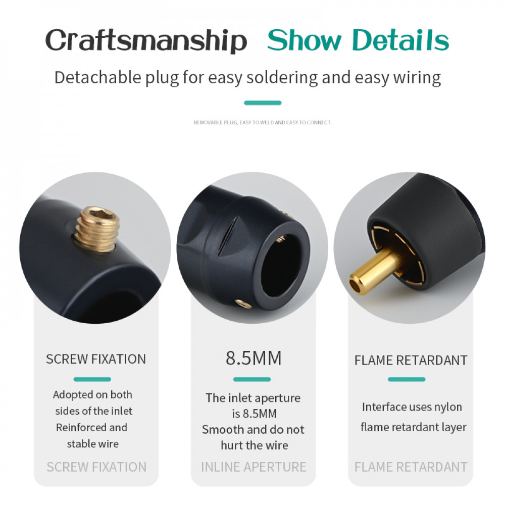 Xangsane XS-6001Au 4pcs 8pcs pure copper gold-plated RCA audio hifi plug amplifier connector ...