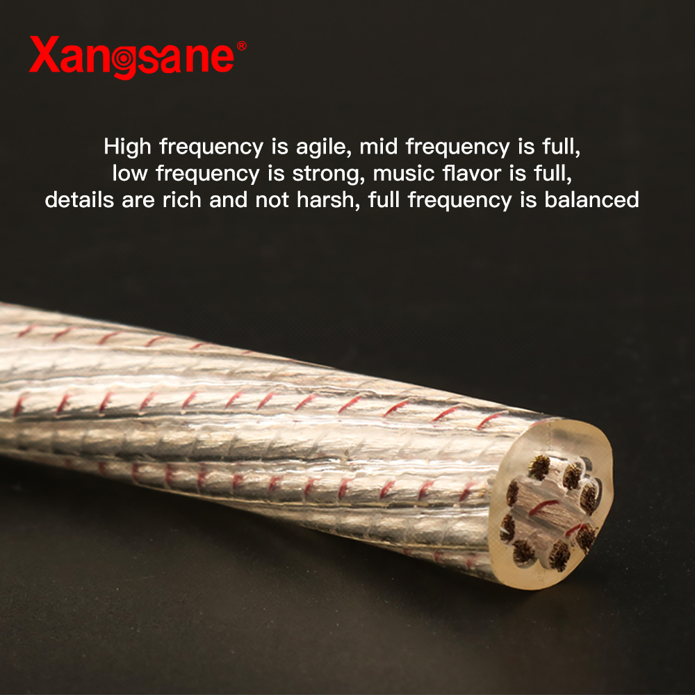 Xangsane high-fidelity HiFi micro space cable double shielded OCC ...