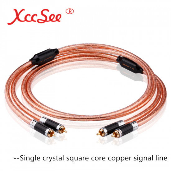 OCC Single Crystal Copper Signal RCA Cable