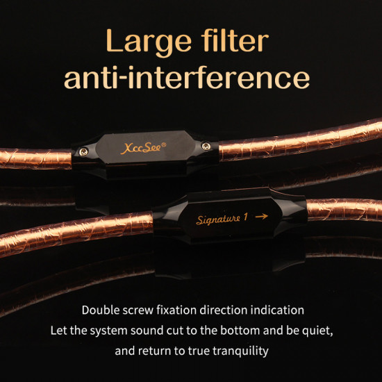 OCC Single Crystal Copper Signal RCA Cable