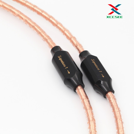 XccSee OFC Square core copper conductor HIFI Audio Signal Line XLR-XLR ...