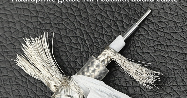 Pure Silver Hifi Digital Coaxial Bulk Cable