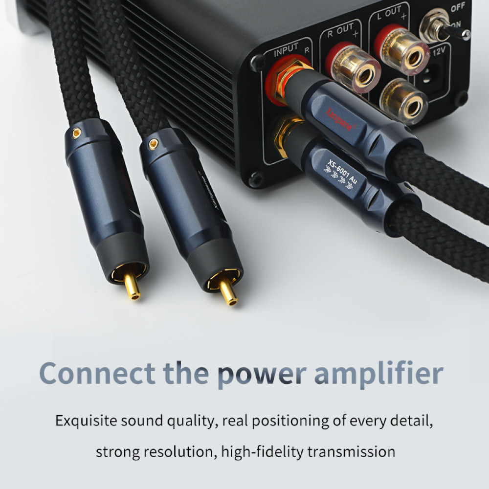 1101Ag 4N 99.99% Pure Silver Audio Cable RCA cable wire core audio ...